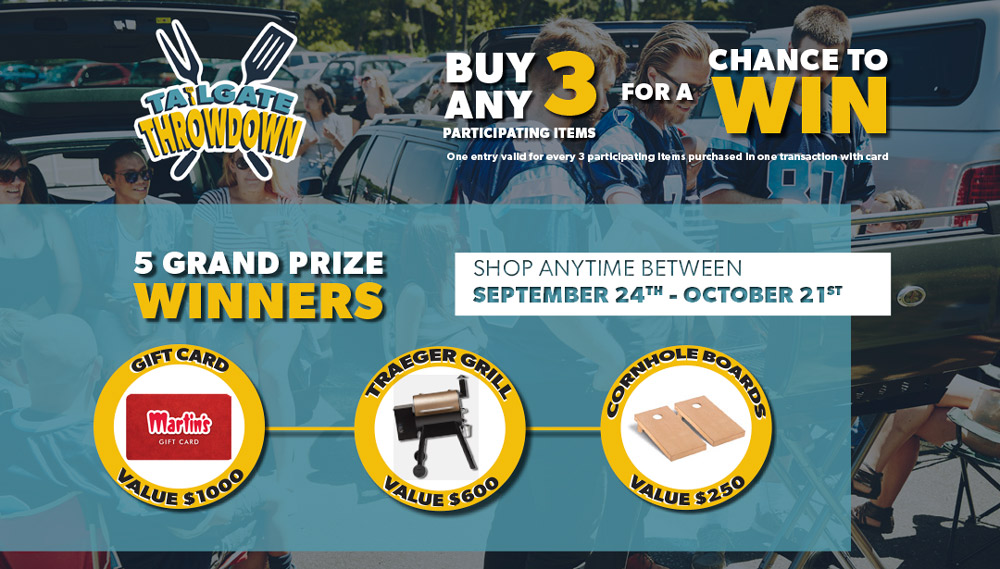 Tailgate Throwdown - Martin's Super Markets