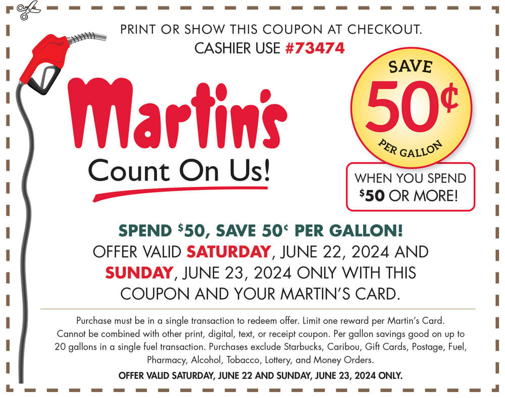 Fuel Savings - Martin's Super Markets