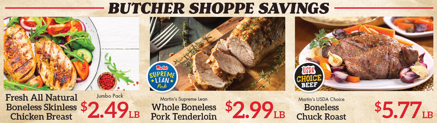 Shop Martin's Super Markets