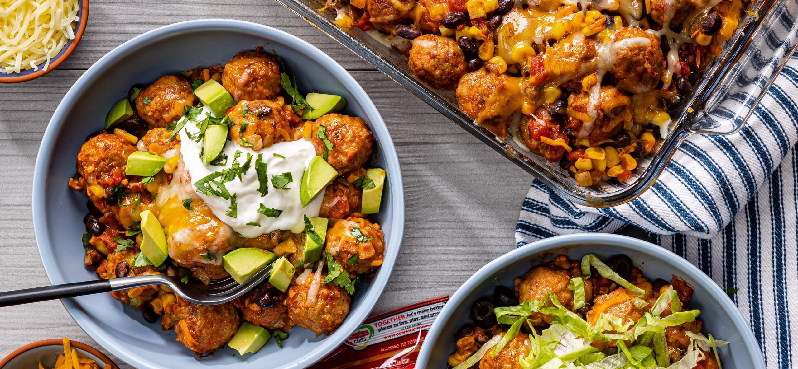 Mexican Meatball Casserole - Martin's Super Markets