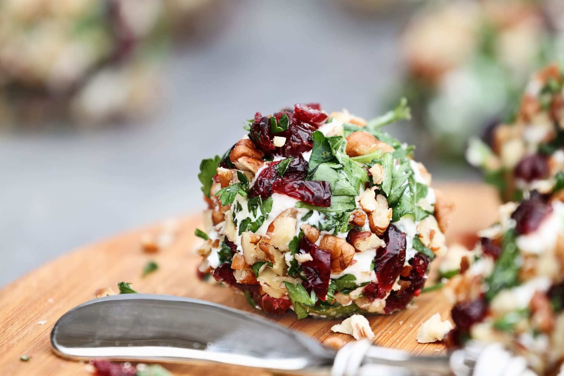 Cranberry Walnut Cheese Ball